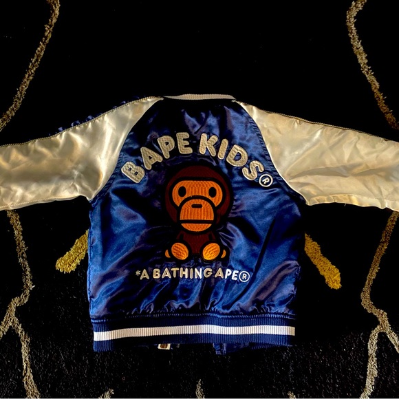 Bape | Jackets & Coats | Rare Bape Kids Jacket Size 9 Great Condition ...